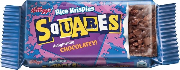Rice Krispies Squares Curious Caramel & Chocolate | Kellogg's